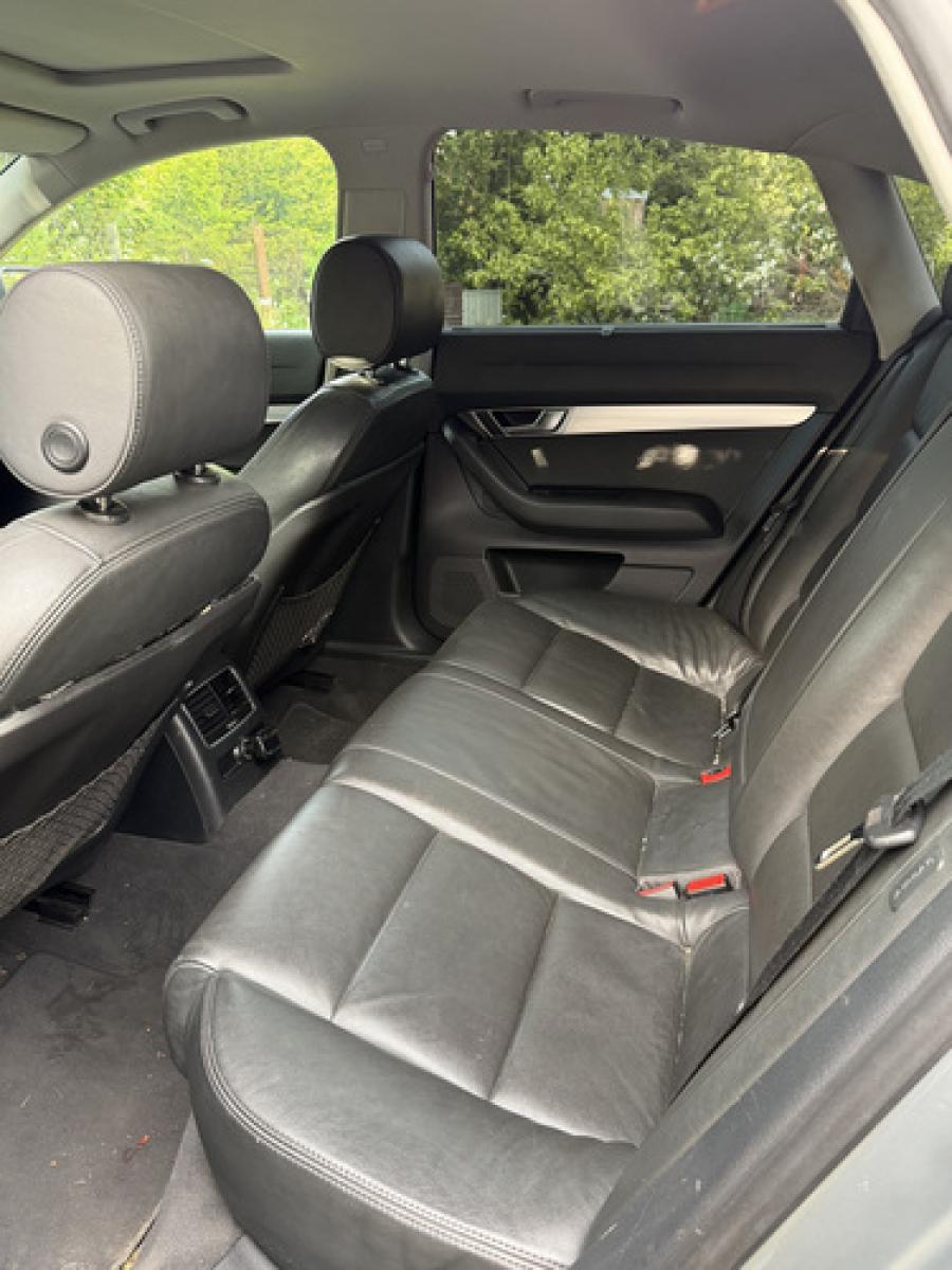 Grey Audi A6 2009 in Tallinn, with an engine capacity of 3.00 L and mileage of 353 thousand km for 5999 €, photo 4 on AUTOMOTO.COM.LV