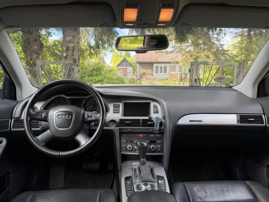 Grey Audi A6 2009 in Tallinn, with an engine capacity of 3.00 L and mileage of 353 thousand km for 5999 €, photo 11 on AUTOMOTO.COM.LV