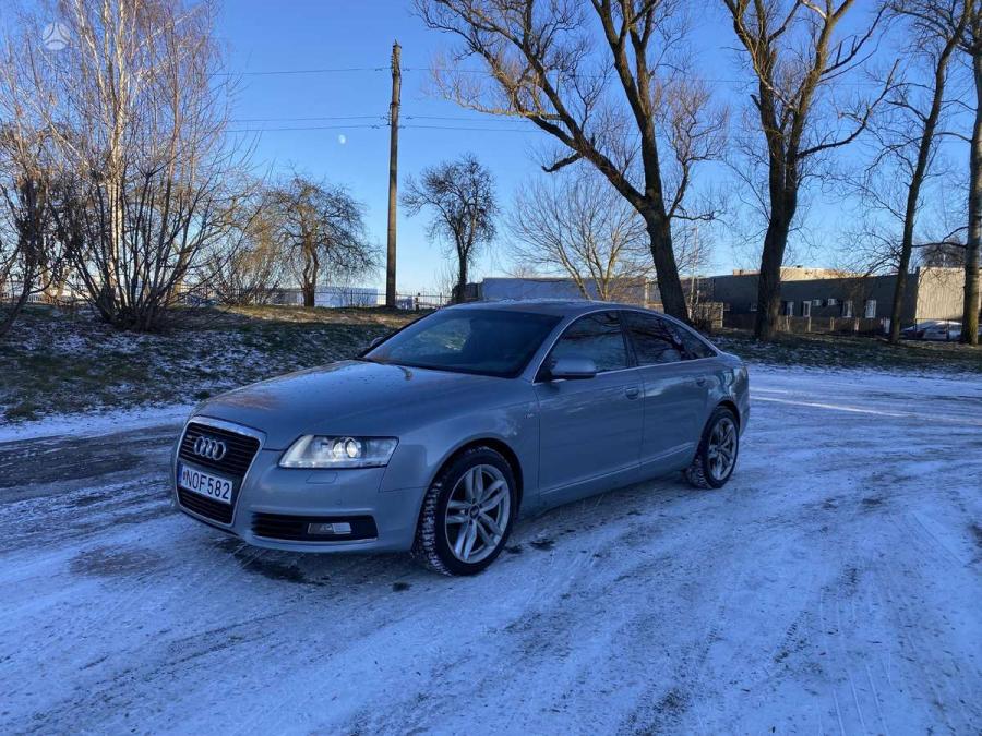 Pelēks Audi A6 2010 Marijampole, ar dzinēja tilpumu 2.97 L un nobraukumu 305 tūkst. km par 5600 €, foto 2 vietnē AUTOMOTO.COM.LV
