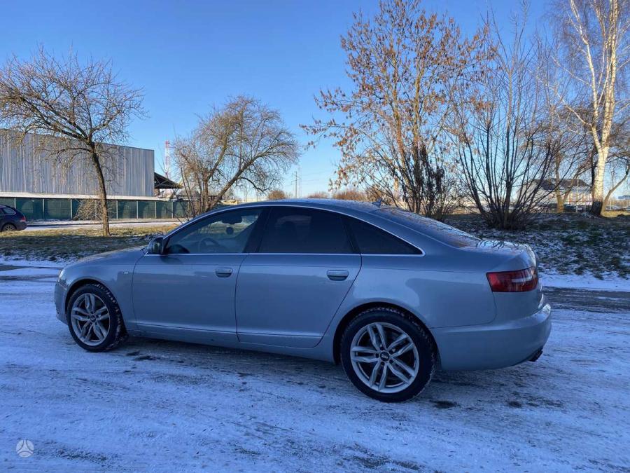 Pelēks Audi A6 2010 Marijampole, ar dzinēja tilpumu 2.97 L un nobraukumu 305 tūkst. km par 5600 €, foto 3 vietnē AUTOMOTO.COM.LV