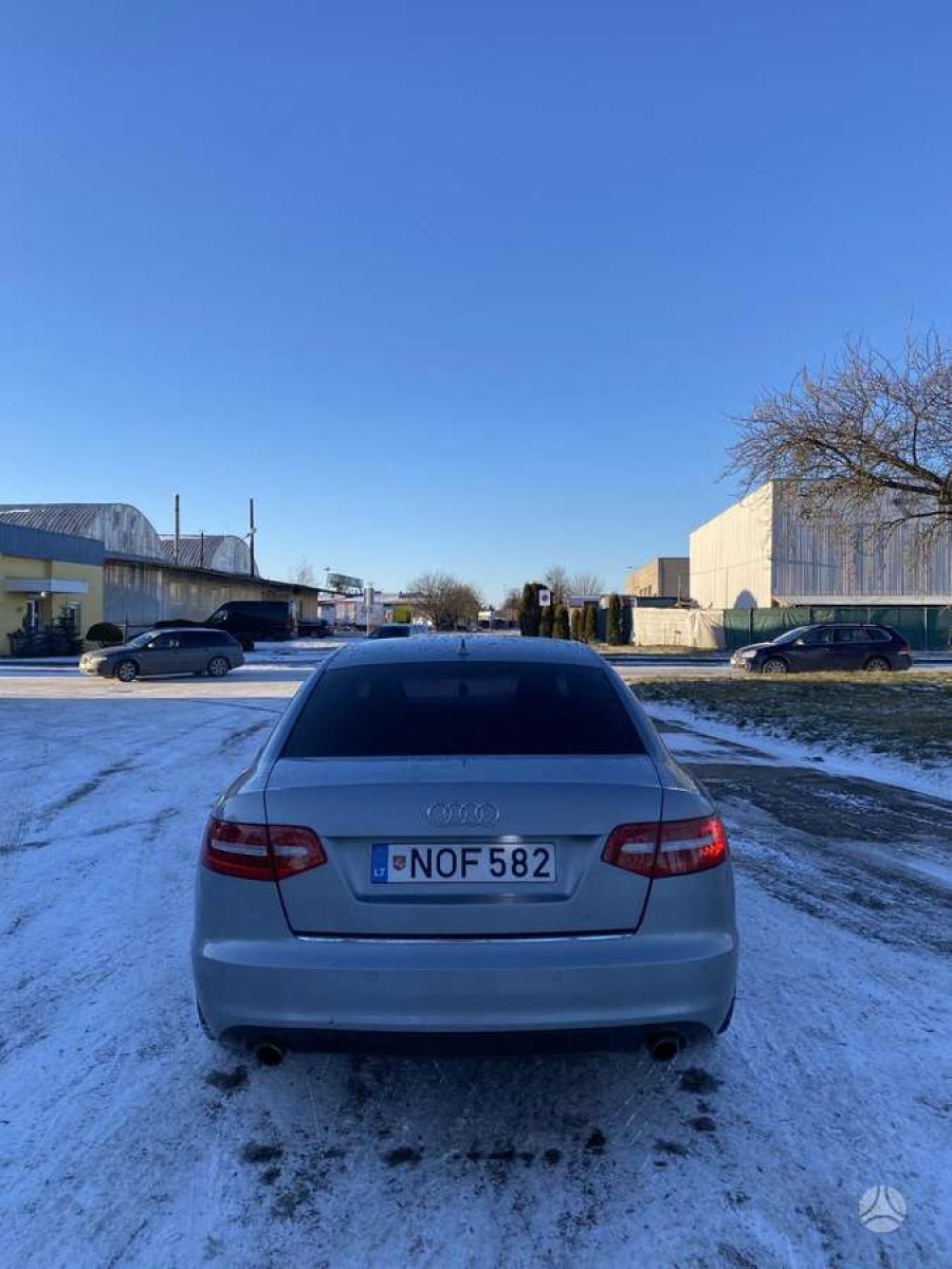 Pelēks Audi A6 2010 Marijampole, ar dzinēja tilpumu 2.97 L un nobraukumu 305 tūkst. km par 5600 €, foto 4 vietnē AUTOMOTO.COM.LV