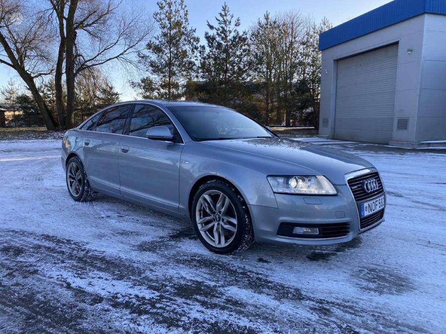 Pelēks Audi A6 2010 Marijampole, ar dzinēja tilpumu 2.97 L un nobraukumu 305 tūkst. km par 5600 €, foto 6 vietnē AUTOMOTO.COM.LV