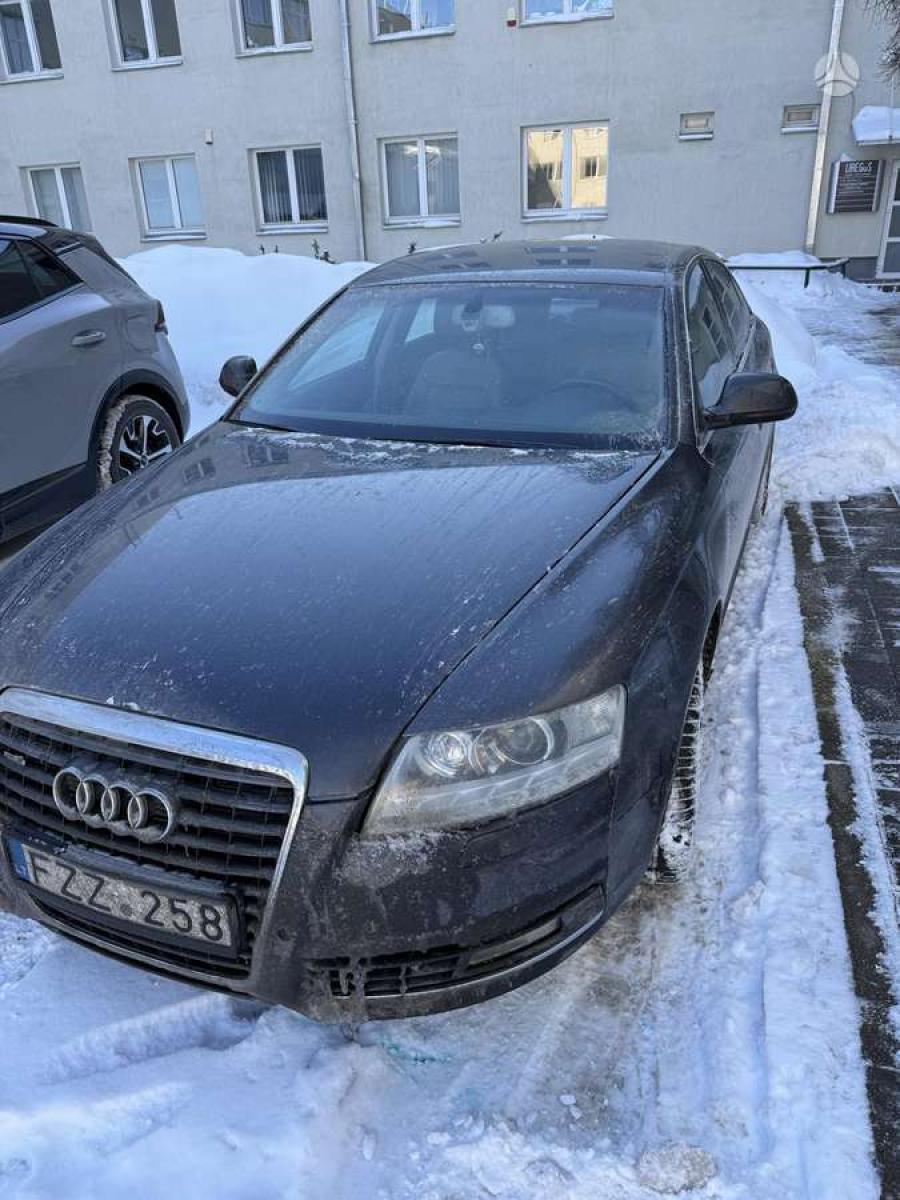 Pelēks Audi A6 2010 Viļņa, ar dzinēja tilpumu 2.97 L un nobraukumu 357 tūkst. km par 4900 €, foto 1 vietnē AUTOMOTO.COM.LV