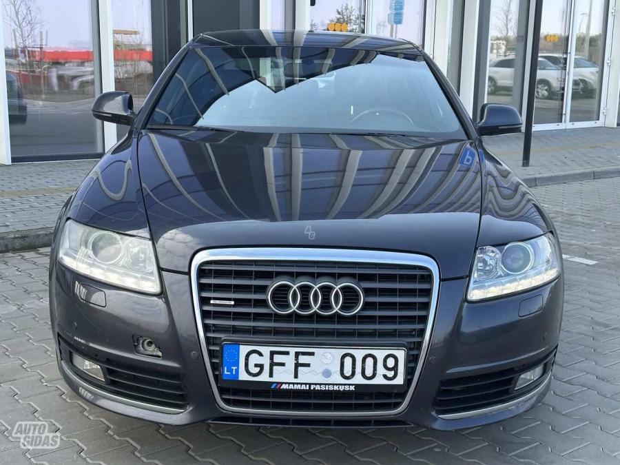 Grey Audi A6 2010 in Vilnius, with an engine capacity of 2.80 L and mileage of 304 thousand km for 3100 €, photo 3 on AUTOMOTO.COM.LV