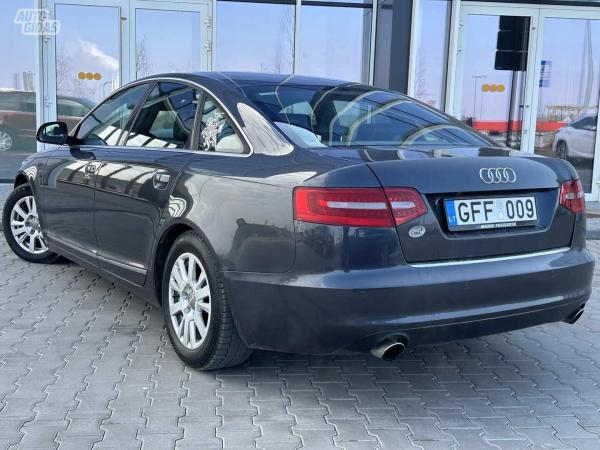 Grey Audi A6 2010 in Vilnius, with an engine capacity of 2.80 L and mileage of 304 thousand km for 3100 €, photo 4 on AUTOMOTO.COM.LV