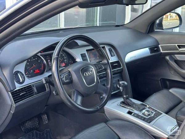 Grey Audi A6 2010 in Vilnius, with an engine capacity of 2.80 L and mileage of 304 thousand km for 3100 €, photo 7 on AUTOMOTO.COM.LV