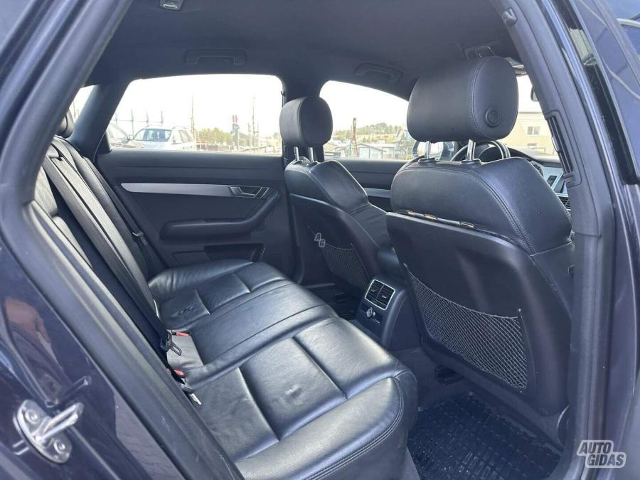 Grey Audi A6 2010 in Vilnius, with an engine capacity of 2.80 L and mileage of 304 thousand km for 3100 €, photo 11 on AUTOMOTO.COM.LV