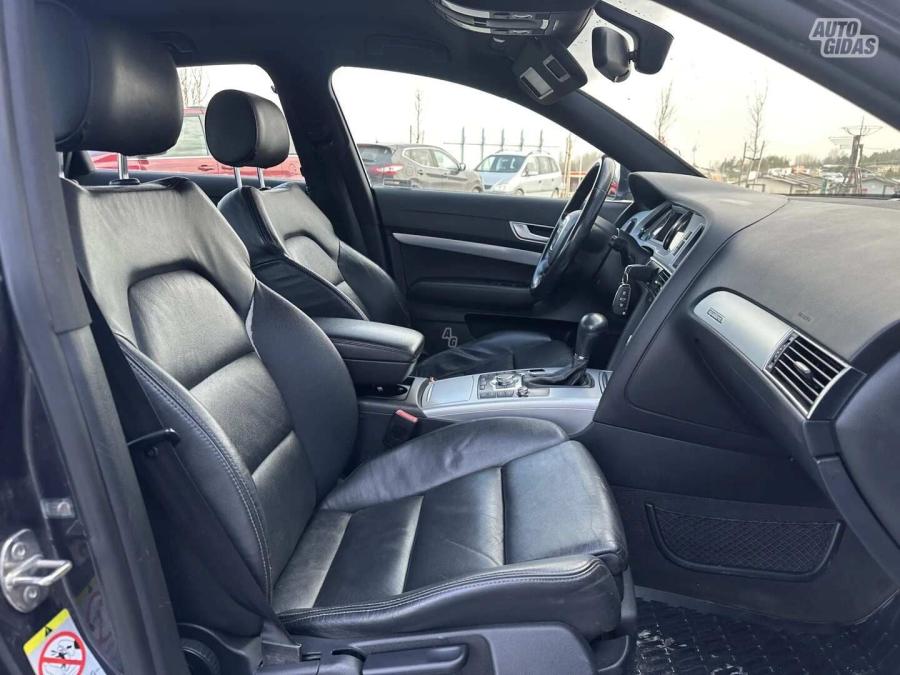 Grey Audi A6 2010 in Vilnius, with an engine capacity of 2.80 L and mileage of 304 thousand km for 3100 €, photo 12 on AUTOMOTO.COM.LV