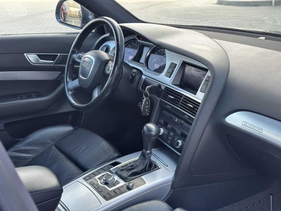 Grey Audi A6 2010 in Vilnius, with an engine capacity of 2.80 L and mileage of 304 thousand km for 3100 €, photo 13 on AUTOMOTO.COM.LV