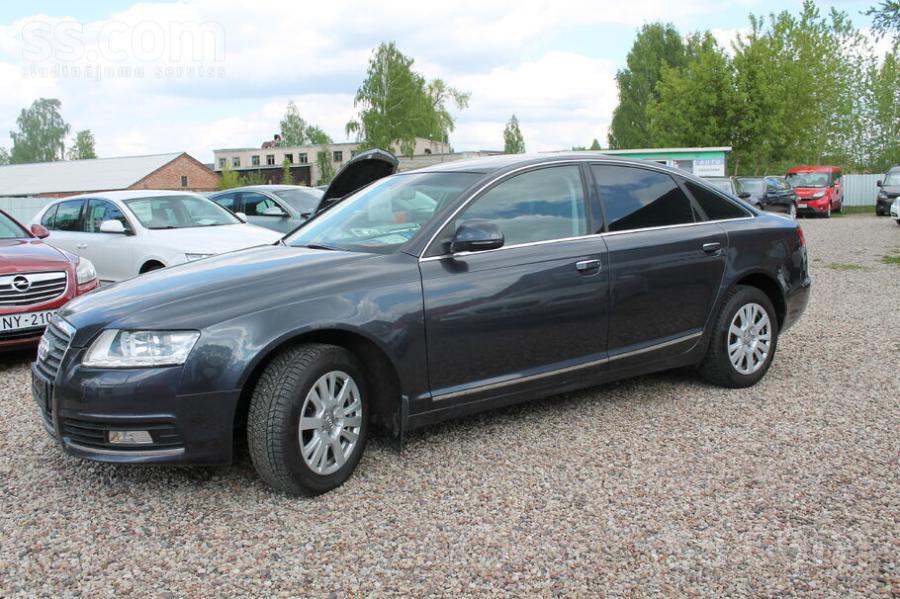 Pelēks Audi A6 2010 Daugavpils, ar dzinēja tilpumu 2.70 L un nobraukumu 228 tūkst. km par 6390 €, foto 4 vietnē AUTOMOTO.COM.LV