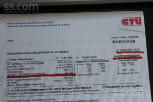 Pelēks Audi A6 2010 Daugavpils, ar dzinēja tilpumu 2.70 L un nobraukumu 228 tūkst. km par 6390 €, foto 32 vietnē AUTOMOTO.COM.LV
