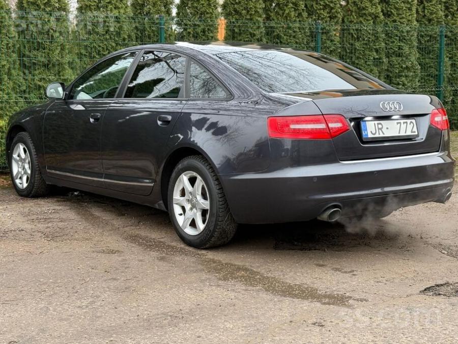 Pelēks Audi A6 2010 Rīga, ar dzinēja tilpumu 2.00 L un nobraukumu 196 tūkst. km par 4800 €, foto 6 vietnē AUTOMOTO.COM.LV