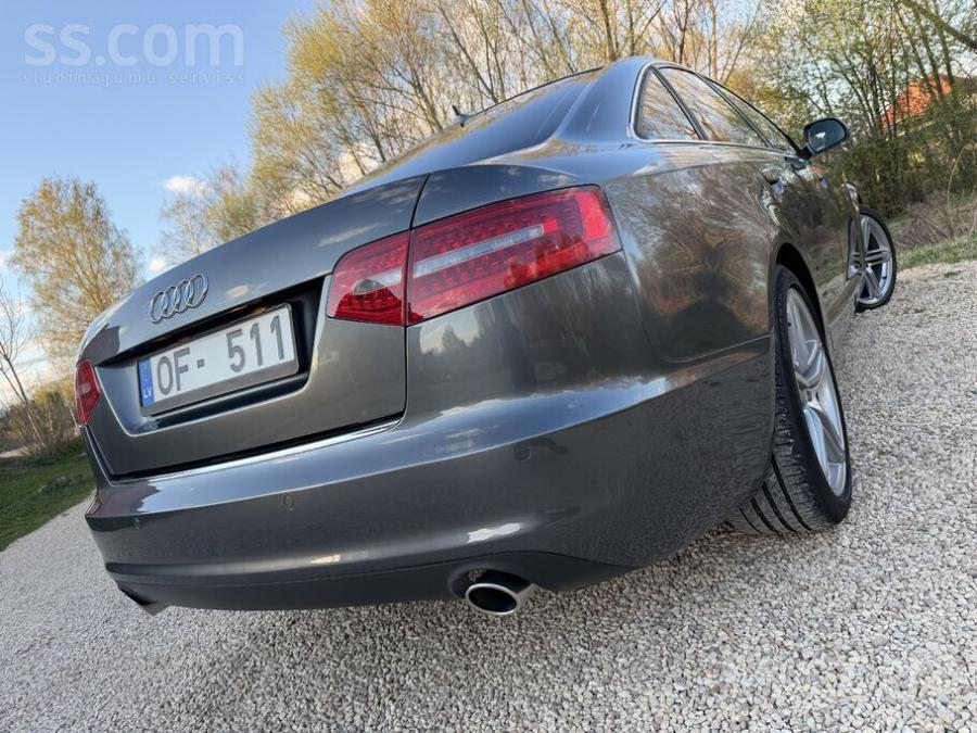 Pelēks Audi A6 2010 Ludza, ar dzinēja tilpumu 3.00 L un nobraukumu 0 tūkst. km par 6800 €, foto 13 vietnē AUTOMOTO.COM.LV