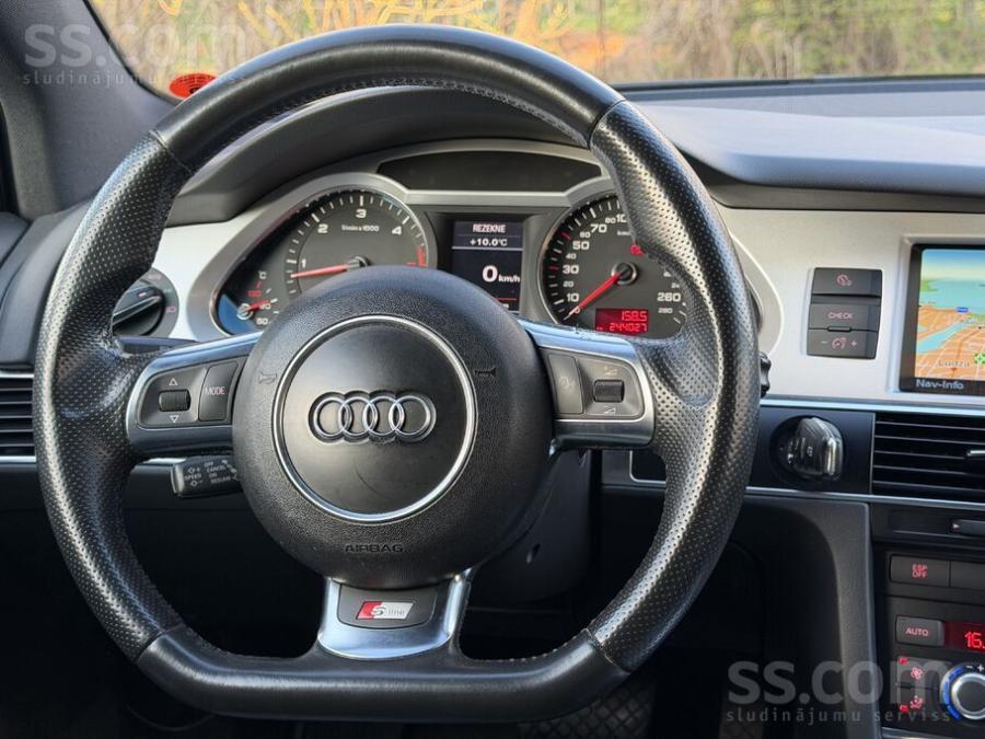 Pelēks Audi A6 2010 Ludza, ar dzinēja tilpumu 3.00 L un nobraukumu 0 tūkst. km par 6800 €, foto 24 vietnē AUTOMOTO.COM.LV
