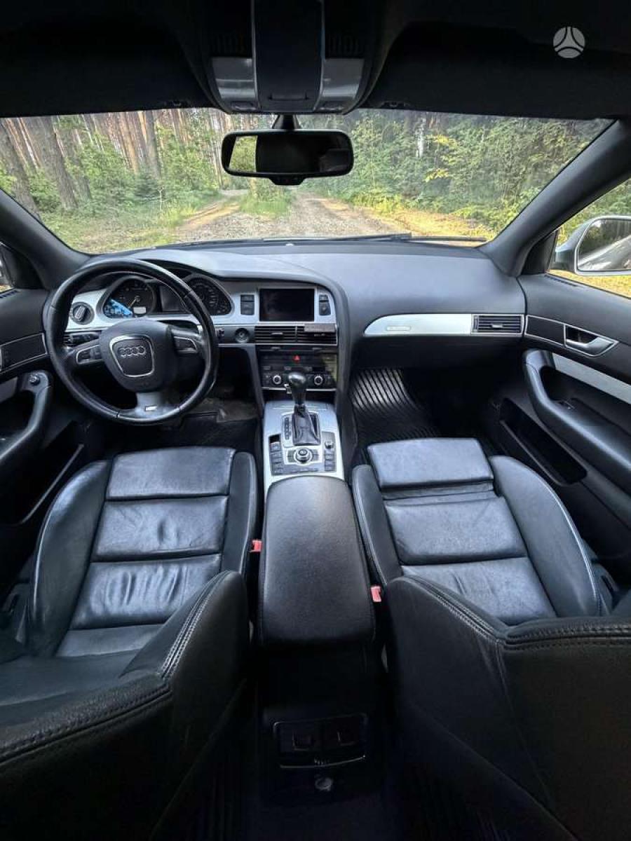 Grey Audi A6 2010 in Vilnius, with an engine capacity of 2.97 L and mileage of 330 thousand km for 5000 €, photo 11 on AUTOMOTO.COM.LV