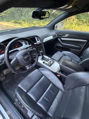 Grey Audi A6 2010 in Vilnius, with an engine capacity of 2.97 L and mileage of 330 thousand km for 5000 €, photo 12 on AUTOMOTO.COM.LV