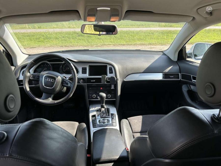 Grey Audi A6 2010 in Vilnius, with an engine capacity of 1.97 L and mileage of 297 thousand km for 5000 €, photo 6 on AUTOMOTO.COM.LV