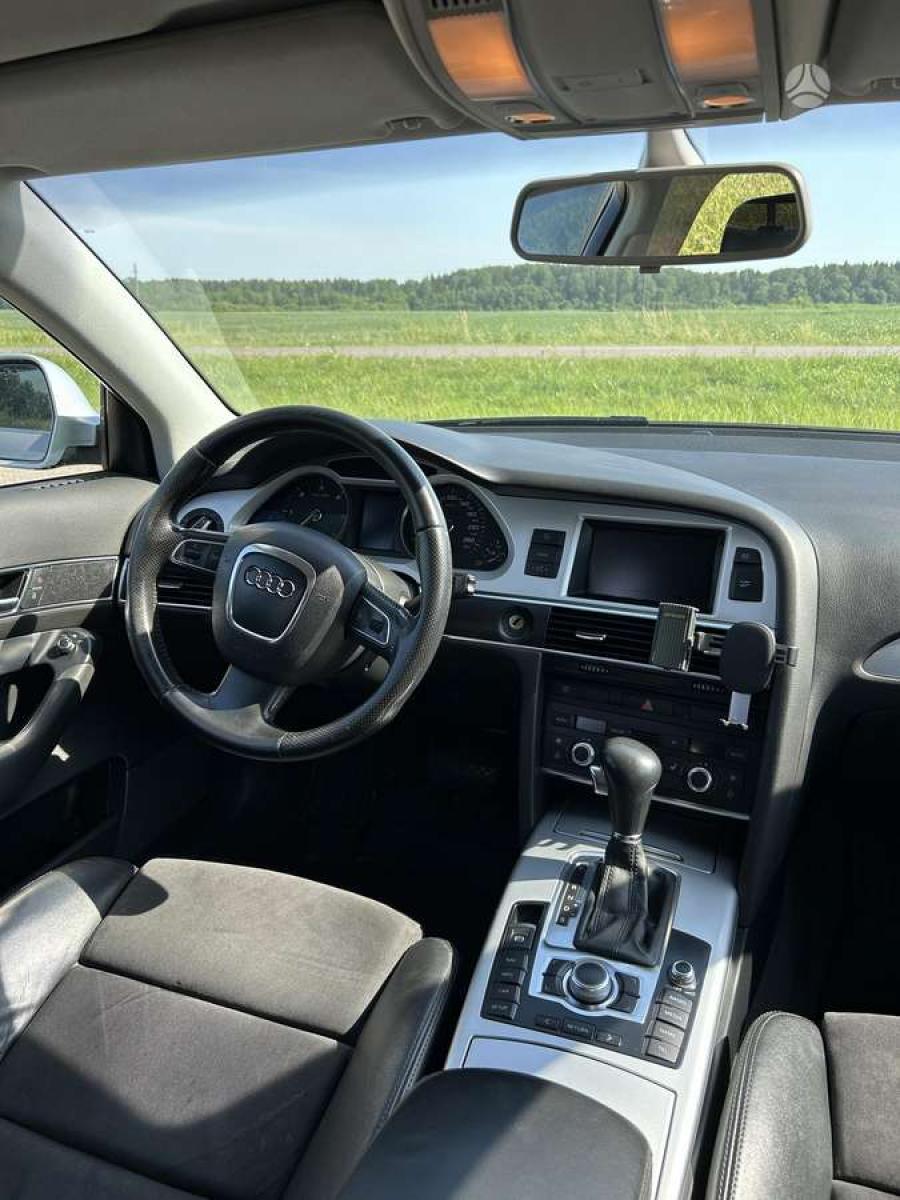 Grey Audi A6 2010 in Vilnius, with an engine capacity of 1.97 L and mileage of 297 thousand km for 5000 €, photo 7 on AUTOMOTO.COM.LV