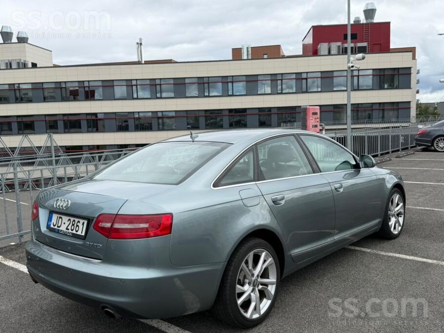 Grey Audi A6 2010 in Riga, with an engine capacity of 2.70 L and mileage of 336 thousand km for 5800 €, photo 10 on AUTOMOTO.COM.LV