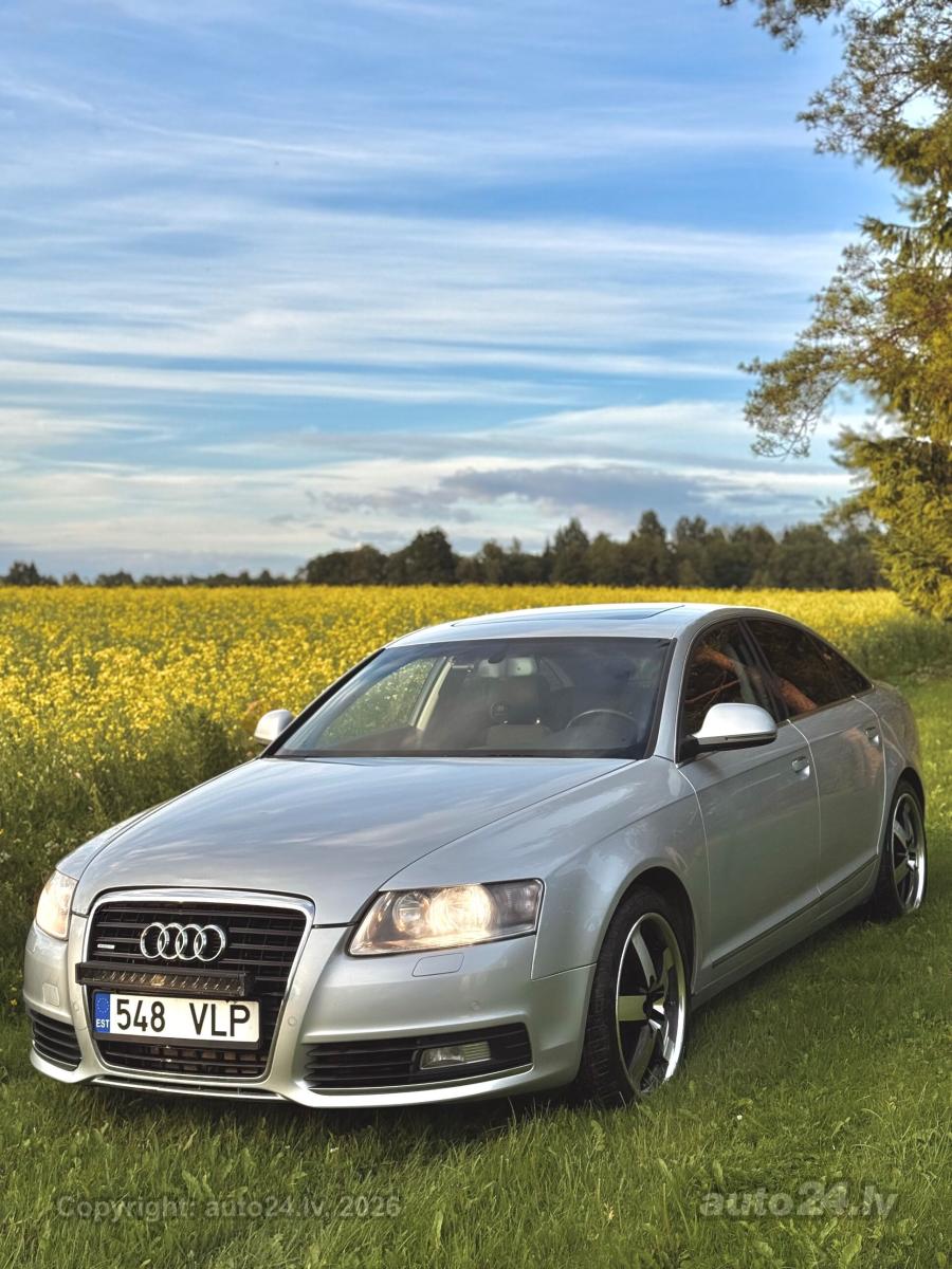 Grey Audi A6 2010 in Rapla, with an engine capacity of 3.00 L and mileage of 348 thousand km for 4999 €, photo 3 on AUTOMOTO.COM.LV