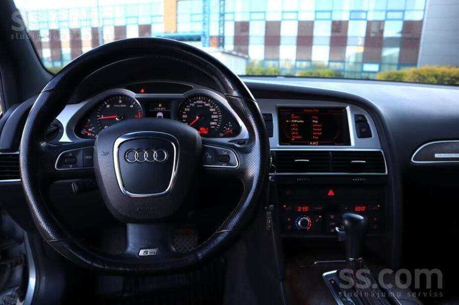 Grey Audi A6 2010 in Riga, with an engine capacity of 2.70 L and mileage of 261 thousand km for 5990 €, photo 13 on AUTOMOTO.COM.LV