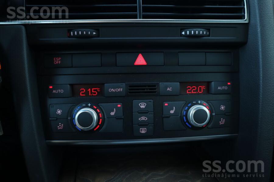 Grey Audi A6 2010 in Riga, with an engine capacity of 2.70 L and mileage of 261 thousand km for 5990 €, photo 20 on AUTOMOTO.COM.LV