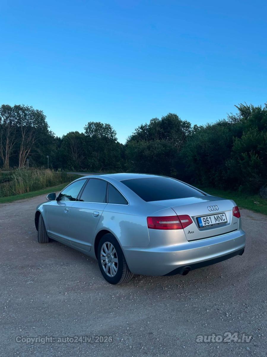 Grey Audi A6 2010 in Tallinn, with an engine capacity of 2.00 L and mileage of 261 thousand km for 5500 €, photo 6 on AUTOMOTO.COM.LV