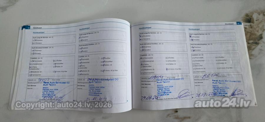 Grey Audi A6 2010 in Tallinn, with an engine capacity of 2.00 L and mileage of 261 thousand km for 5500 €, photo 13 on AUTOMOTO.COM.LV