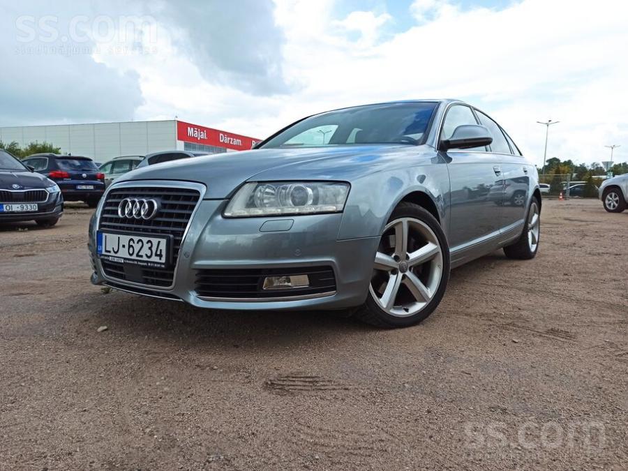 Grey Audi A6 2010 in Daugavpils, with an engine capacity of 2.70 L and mileage of 0 thousand km for 4850 €, photo 1 on AUTOMOTO.COM.LV