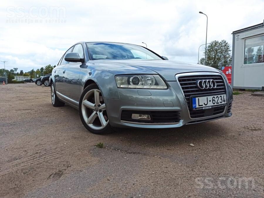 Grey Audi A6 2010 in Daugavpils, with an engine capacity of 2.70 L and mileage of 0 thousand km for 4850 €, photo 3 on AUTOMOTO.COM.LV