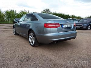 Grey Audi A6 2010 in Daugavpils, with an engine capacity of 2.70 L and mileage of 0 thousand km for 4850 €, photo 6 on AUTOMOTO.COM.LV