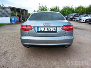 Grey Audi A6 2010 in Daugavpils, with an engine capacity of 2.70 L and mileage of 0 thousand km for 4850 €, photo 7 on AUTOMOTO.COM.LV