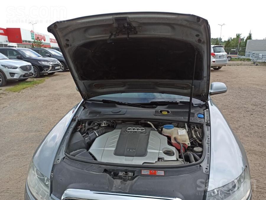 Grey Audi A6 2010 in Daugavpils, with an engine capacity of 2.70 L and mileage of 0 thousand km for 4850 €, photo 13 on AUTOMOTO.COM.LV