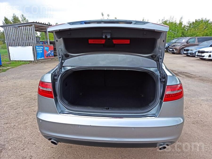Grey Audi A6 2010 in Daugavpils, with an engine capacity of 2.70 L and mileage of 0 thousand km for 4850 €, photo 14 on AUTOMOTO.COM.LV