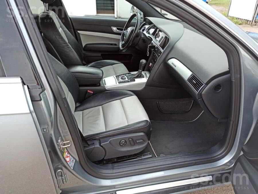 Grey Audi A6 2010 in Daugavpils, with an engine capacity of 2.70 L and mileage of 0 thousand km for 4850 €, photo 17 on AUTOMOTO.COM.LV