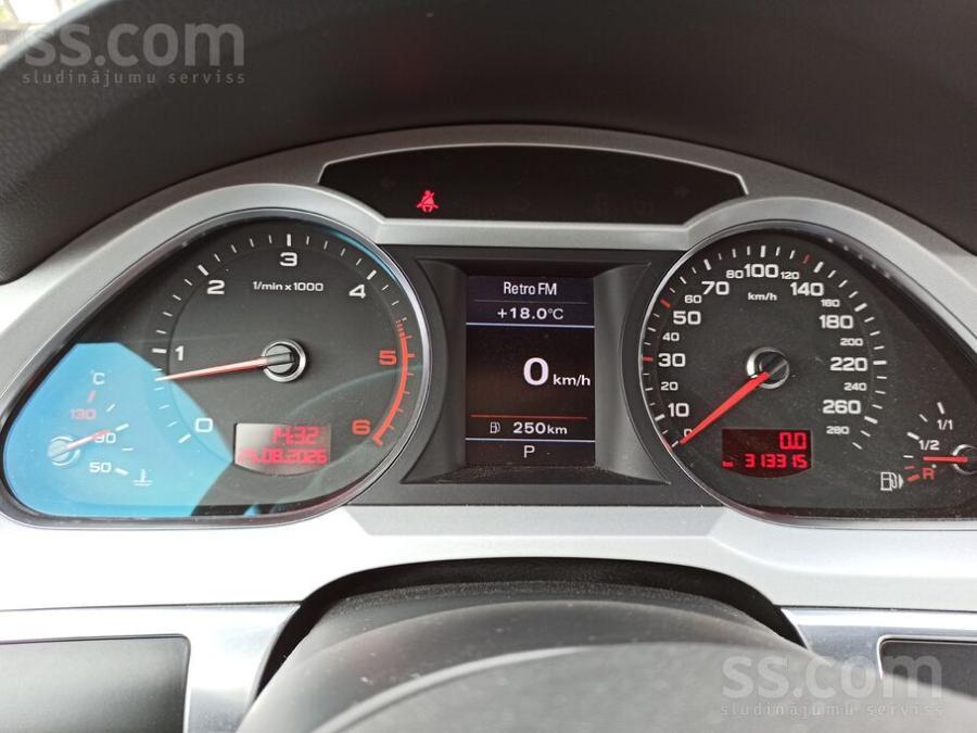 Grey Audi A6 2010 in Daugavpils, with an engine capacity of 2.70 L and mileage of 0 thousand km for 4850 €, photo 22 on AUTOMOTO.COM.LV