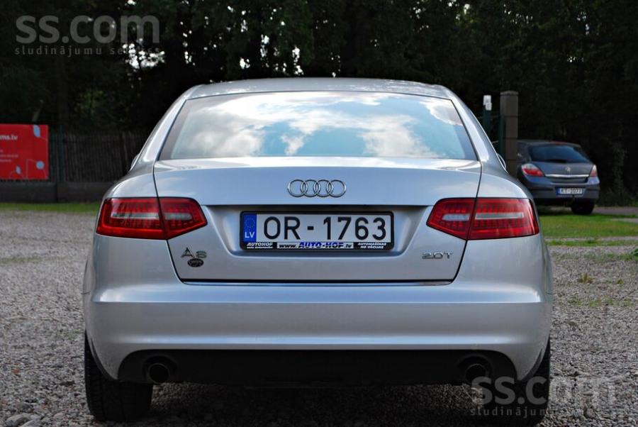 Pelēks Audi A6 2010 Tukums, ar dzinēja tilpumu 2.00 L un nobraukumu 282 tūkst. km par 5300 €, foto 5 vietnē AUTOMOTO.COM.LV