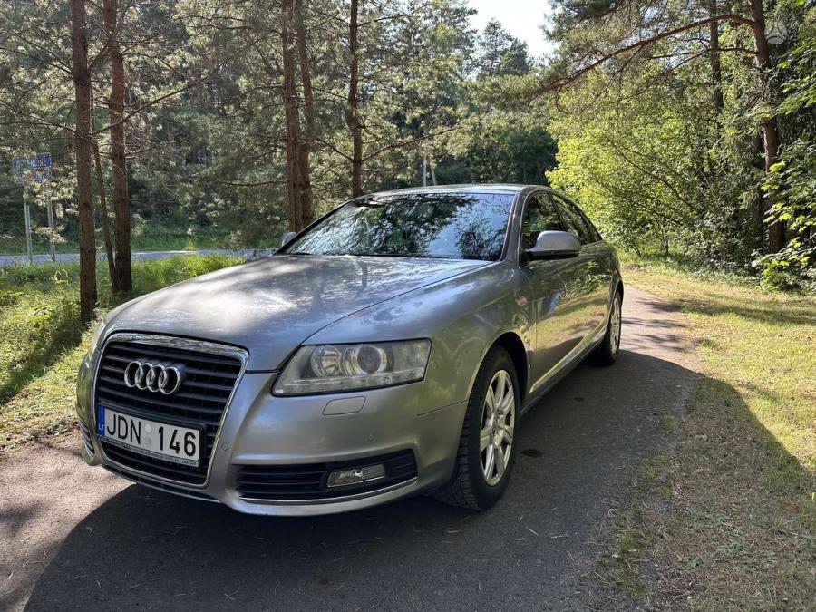 Grey Audi A6 2010 in Nemencine, with an engine capacity of 2.70 L and mileage of 268 thousand km for 4850 €, photo 1 on AUTOMOTO.COM.LV