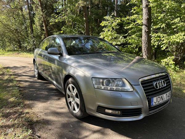 Pelēks Audi A6 2010 Nemenčinė, ar dzinēja tilpumu 2.70 L un nobraukumu 268 tūkst. km par 4850 €, foto 4 vietnē AUTOMOTO.COM.LV