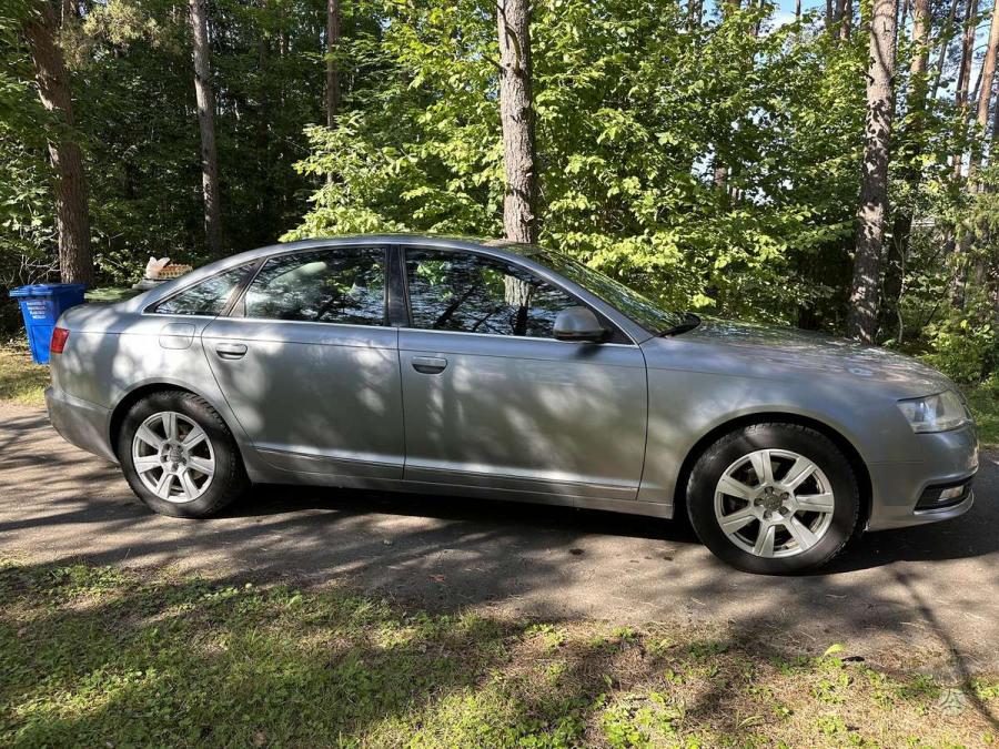Grey Audi A6 2010 in Nemencine, with an engine capacity of 2.70 L and mileage of 268 thousand km for 4850 €, photo 5 on AUTOMOTO.COM.LV