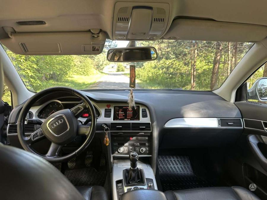 Grey Audi A6 2010 in Nemencine, with an engine capacity of 2.70 L and mileage of 268 thousand km for 4850 €, photo 10 on AUTOMOTO.COM.LV
