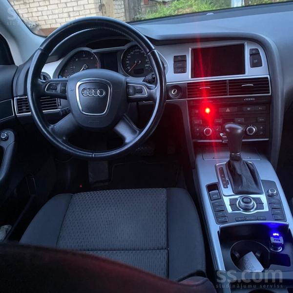 Grey Audi A6 2010 in Daugavpils, with an engine capacity of 3.00 L and mileage of 297 thousand km for 6500 €, photo 6 on AUTOMOTO.COM.LV