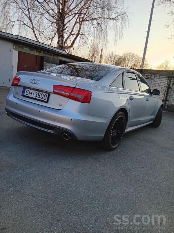 Pelēks Audi A6 2011 Rīga, ar dzinēja tilpumu 3.00 L un nobraukumu 235 tūkst. km par 5000 €, foto 4 vietnē AUTOMOTO.COM.LV