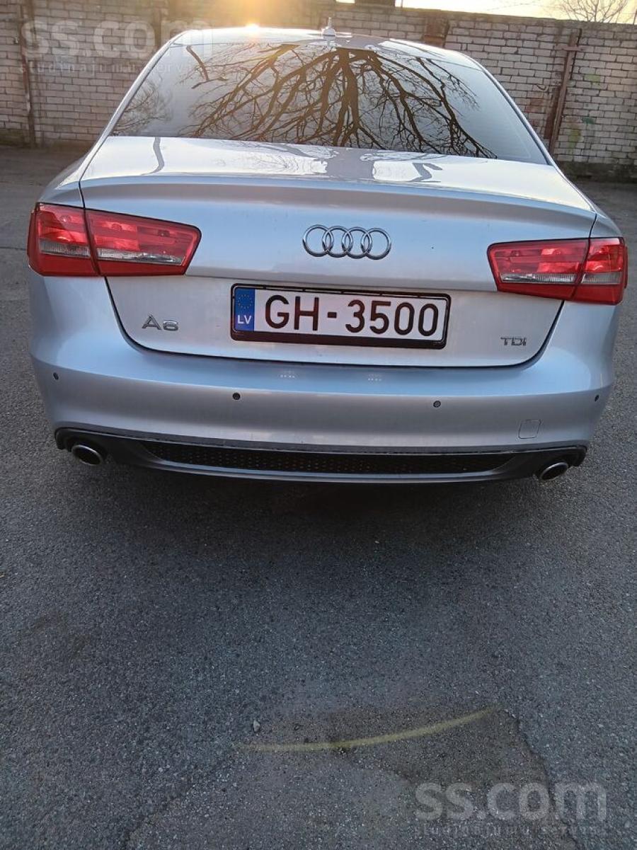Pelēks Audi A6 2011 Rīga, ar dzinēja tilpumu 3.00 L un nobraukumu 235 tūkst. km par 5000 €, foto 6 vietnē AUTOMOTO.COM.LV