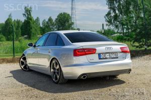 Grey Audi A6 2011 in Riga, with an engine capacity of 3.00 L and mileage of 0 thousand km for 13790 €, photo 4 on AUTOMOTO.COM.LV