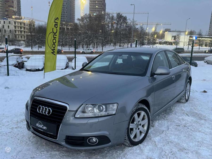 Grey Audi A6 2011 in Vilnius, with an engine capacity of 2.70 L and mileage of 297 thousand km for 6500 €, photo 2 on AUTOMOTO.COM.LV