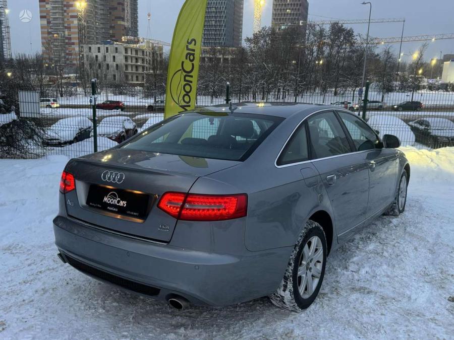 Grey Audi A6 2011 in Vilnius, with an engine capacity of 2.70 L and mileage of 297 thousand km for 6500 €, photo 6 on AUTOMOTO.COM.LV