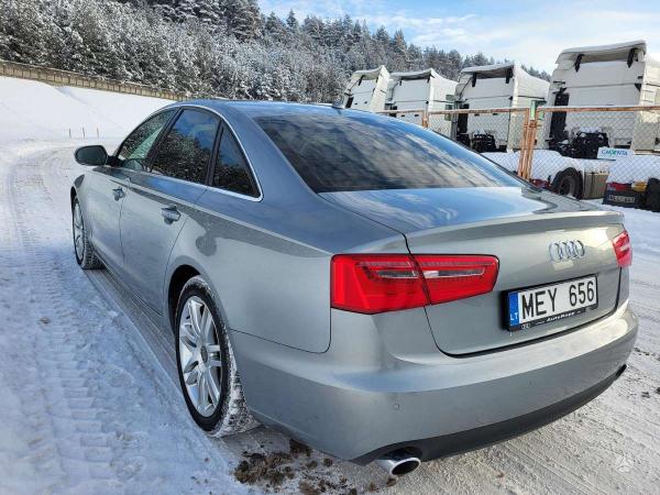 Grey Audi A6 2011 in Vilnius, with an engine capacity of 2.97 L and mileage of 261 thousand km for 9900 €, photo 7 on AUTOMOTO.COM.LV