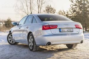 Grey Audi A6 2011 in Riga, with an engine capacity of 2.80 L and mileage of 239 thousand km for 9490 €, photo 4 on AUTOMOTO.COM.LV