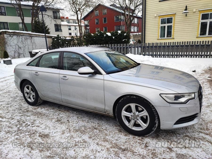 Grey Audi A6 2011 in Tallinn, with an engine capacity of 2.80 L and mileage of 73 thousand km for 15000 €, photo 4 on AUTOMOTO.COM.LV
